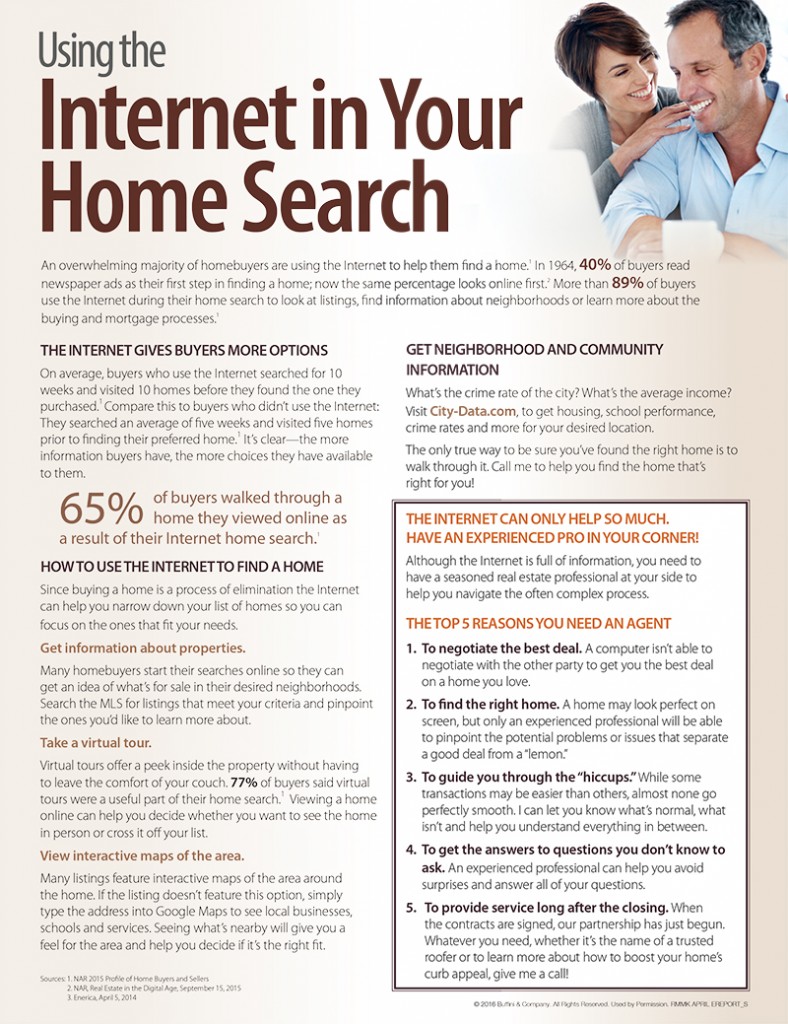 Using the Internet to Buy a Home - Group O'Dell